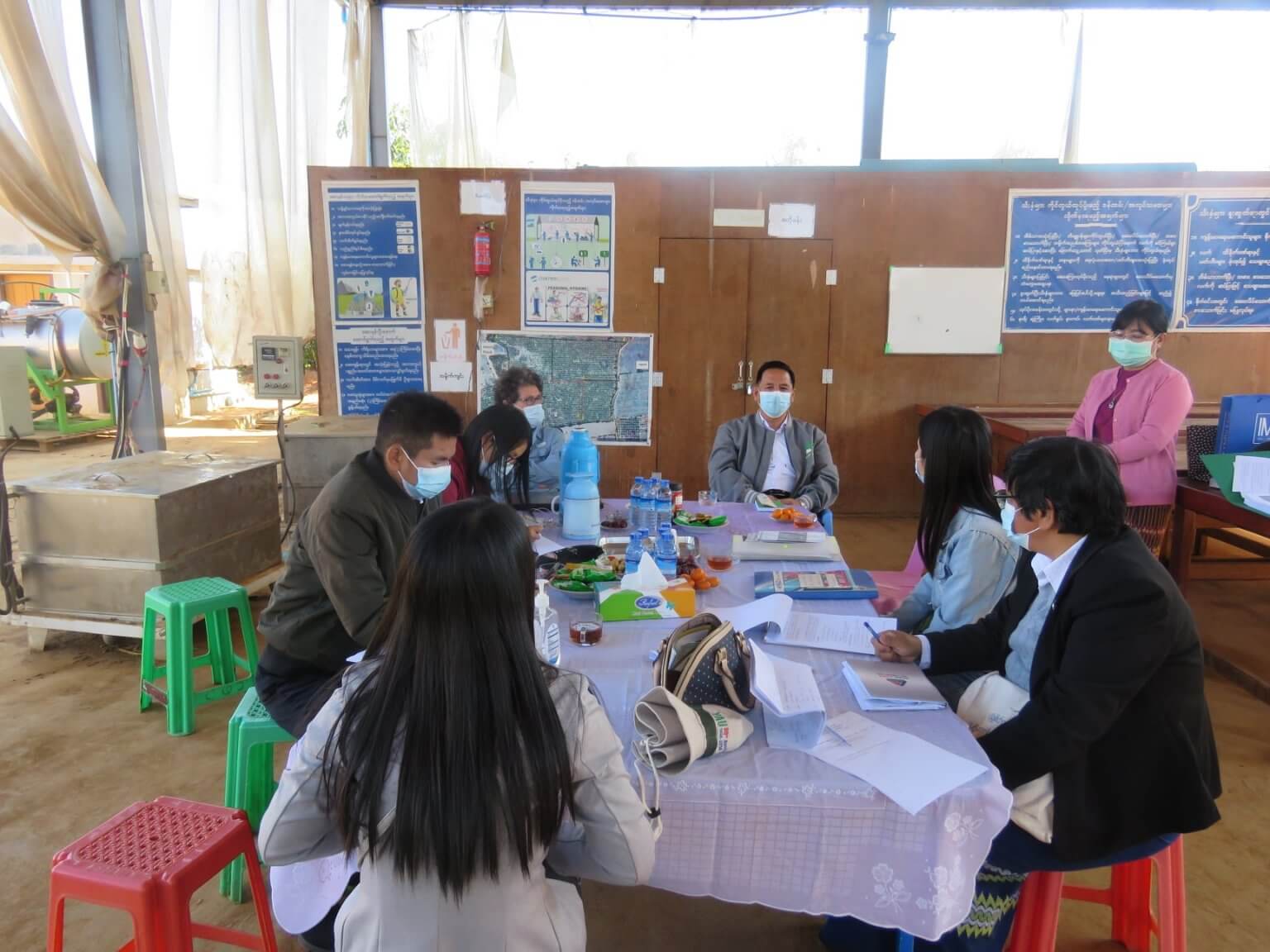 Field inspection to Meung Thauk Company Limite and Unique Lawksawk ...